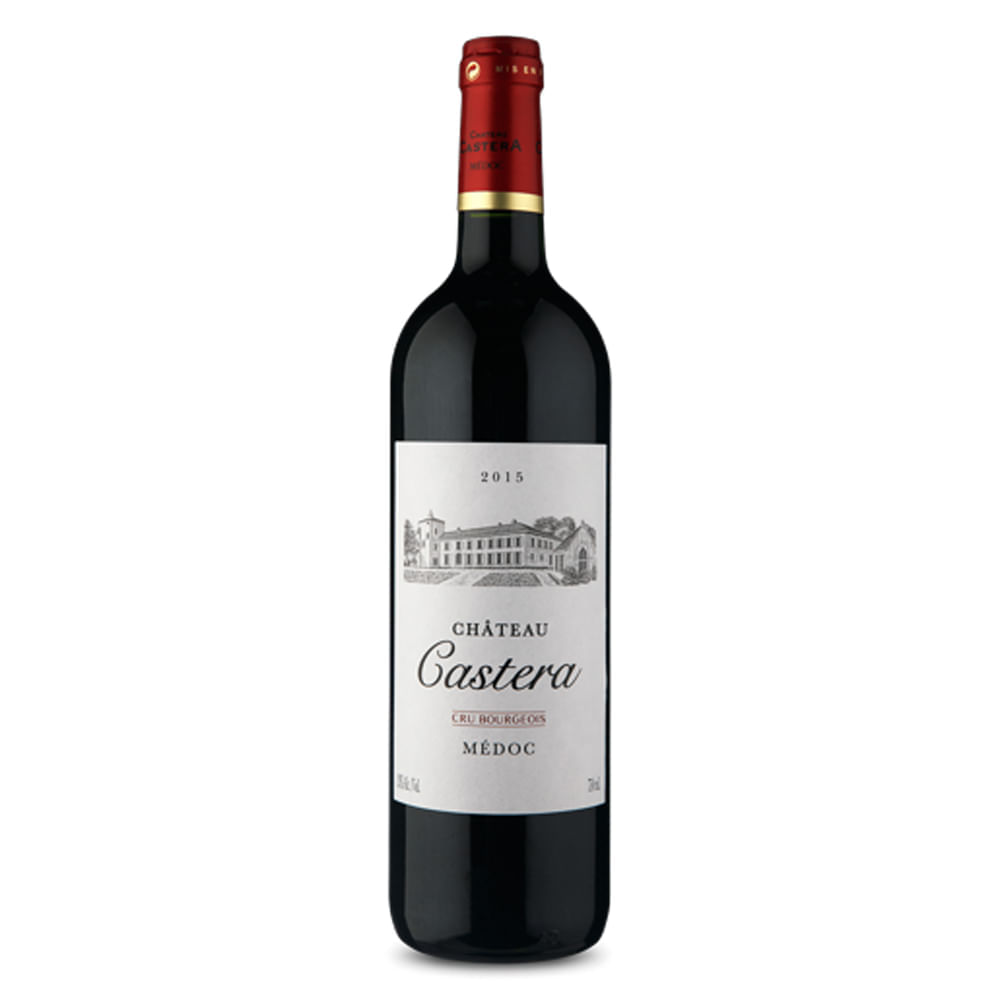 Vinho Château Castera AOC Medoc 750ml - Interfood